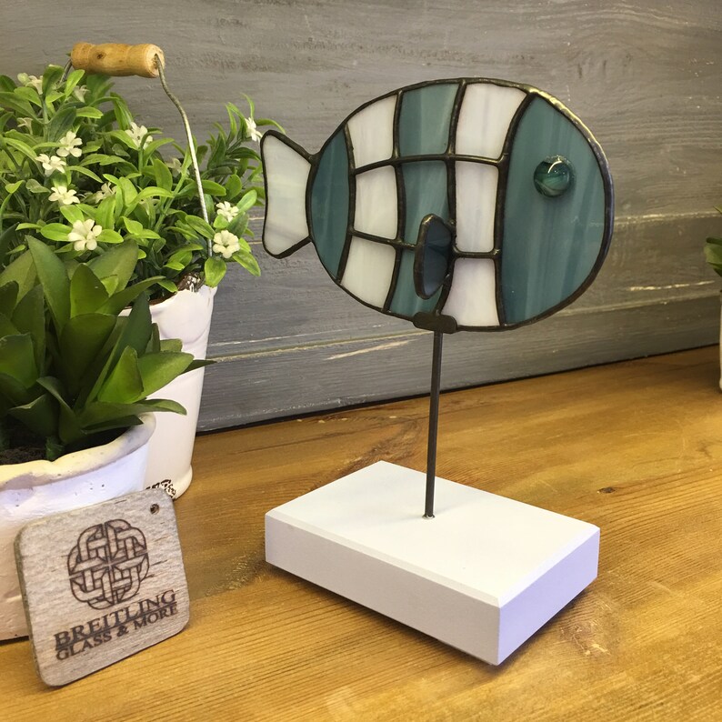 Stained glass Fish | Etsy