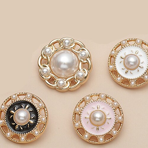 10PCS Haute Couture Coat Metal Buttons Vintage Gold Buttons - Etsy