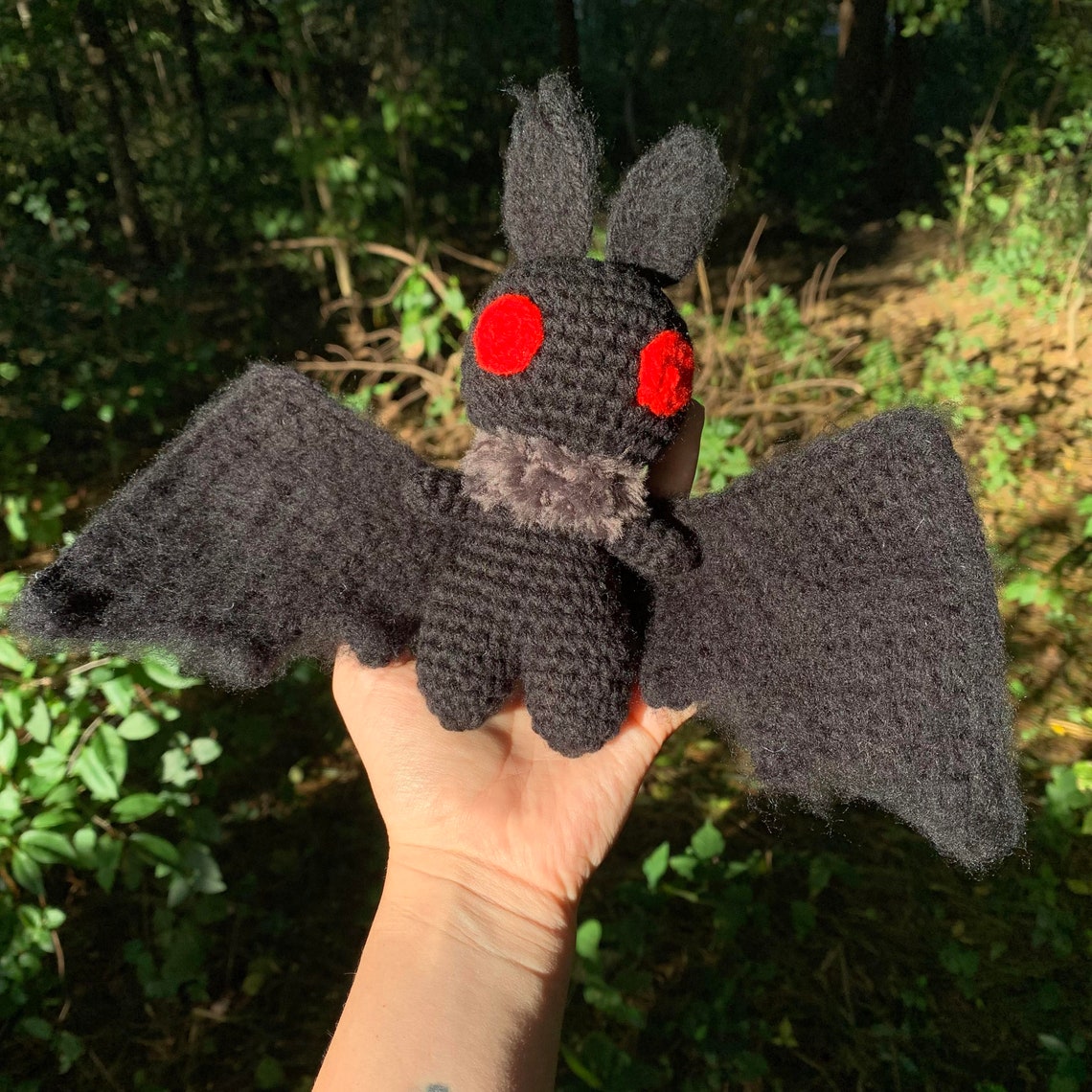 Mini Mothman Digital Crochet Pattern PATTERN ONLY - Etsy