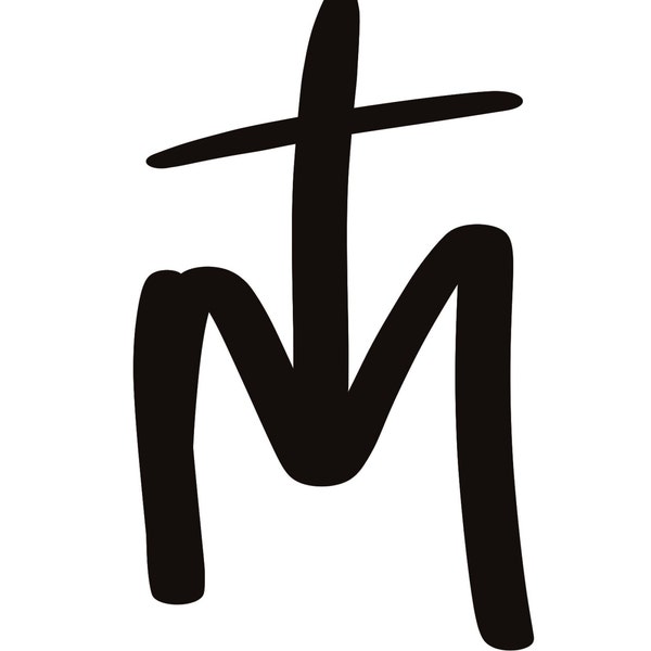 White Marian Cross Symbol - Etsy