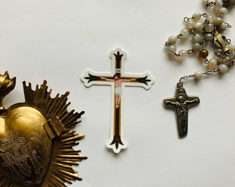 Crucifix Stickers | Etsy