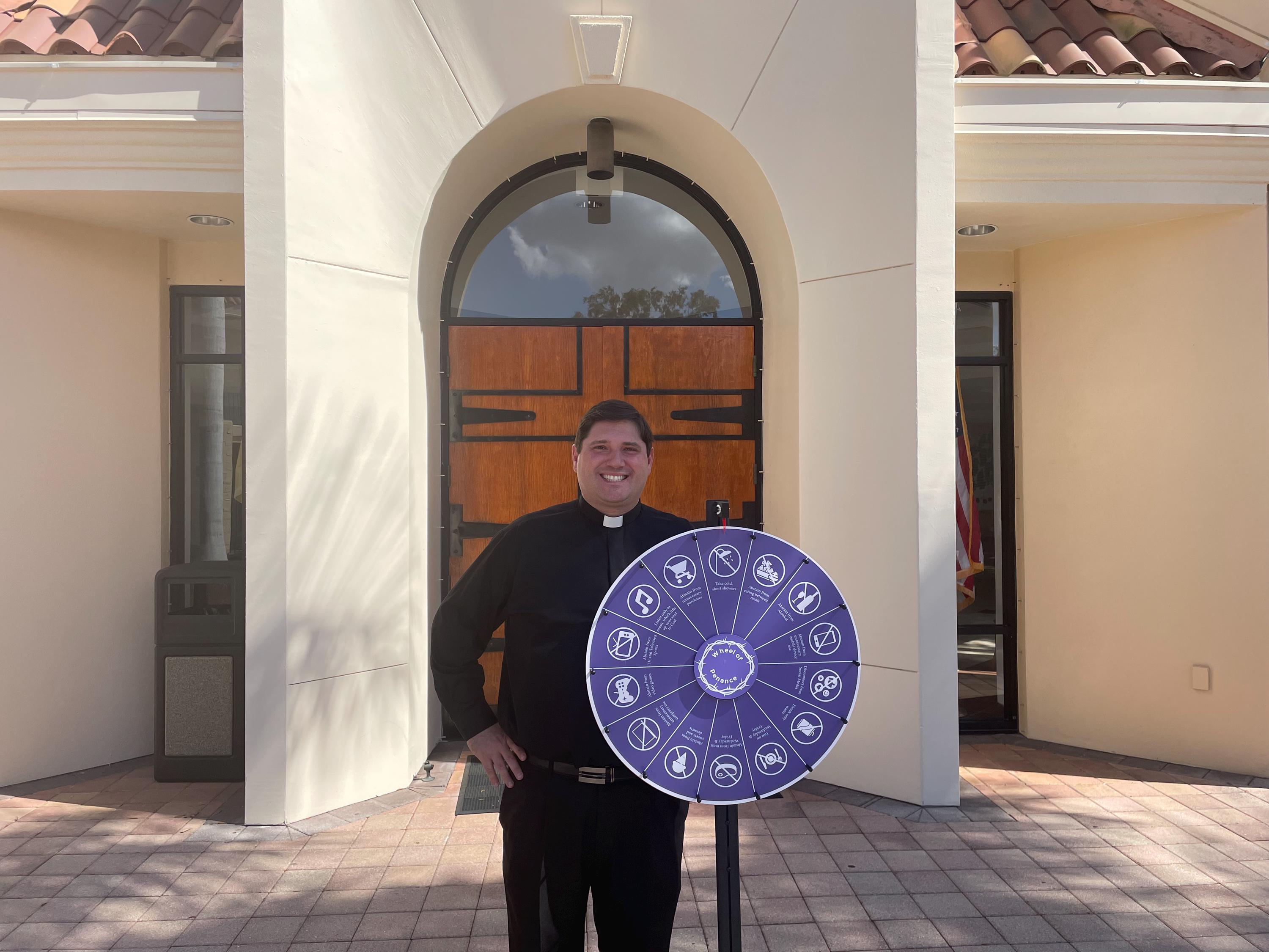 Wheel of Penance (with Words): Choose Lenten or Friday Penances - Etsy