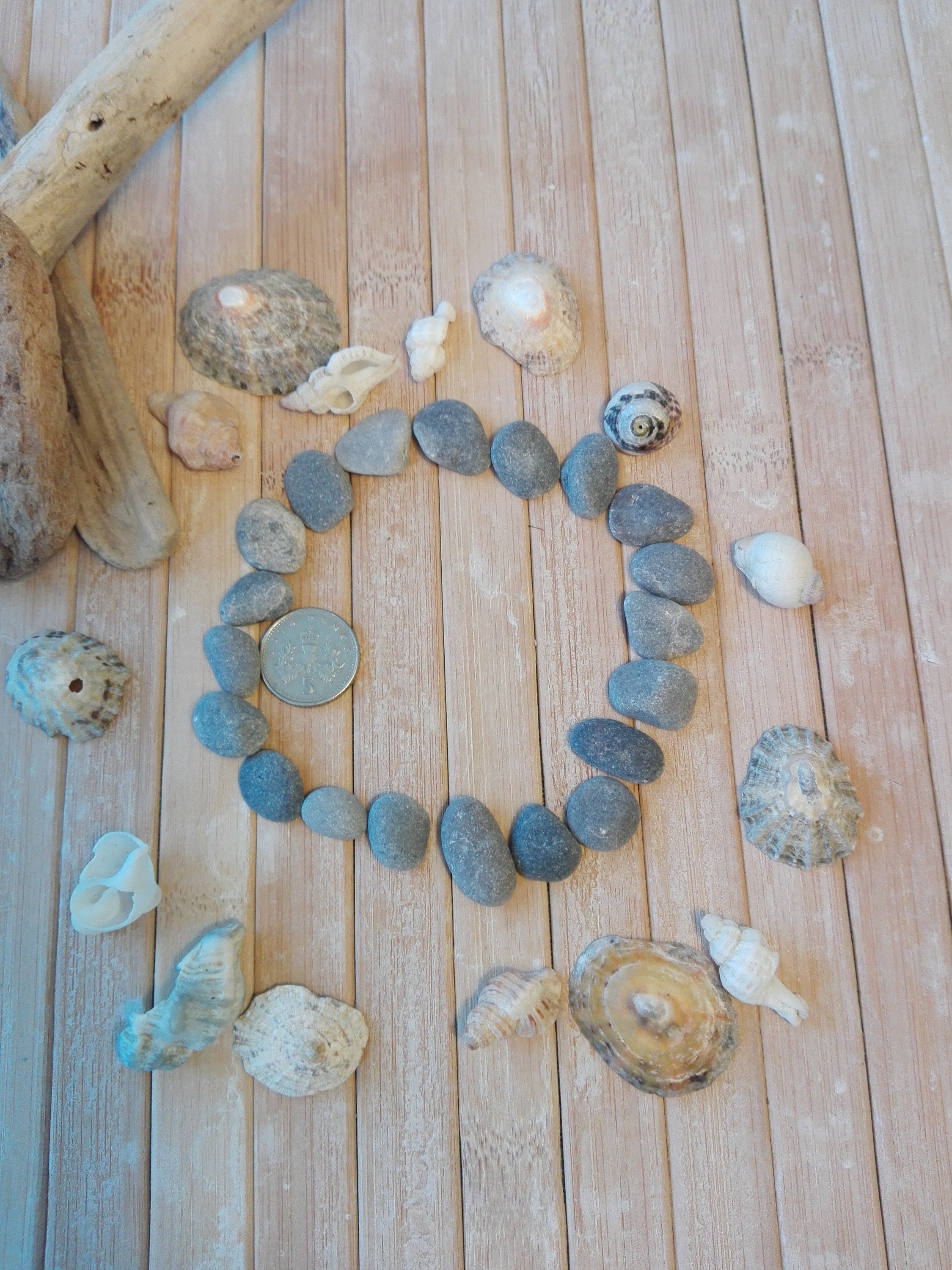 20 Very Small Flat Beach Pebbles Stones 5-10mm for Art Craft - Etsy