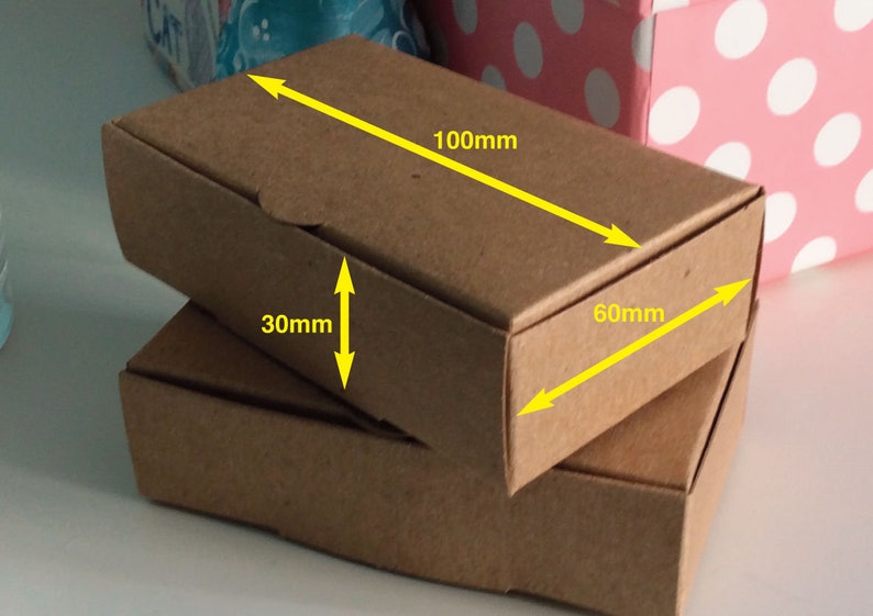 Kraft Cake Boxes 'love is Sweet' Single Slice for - Etsy