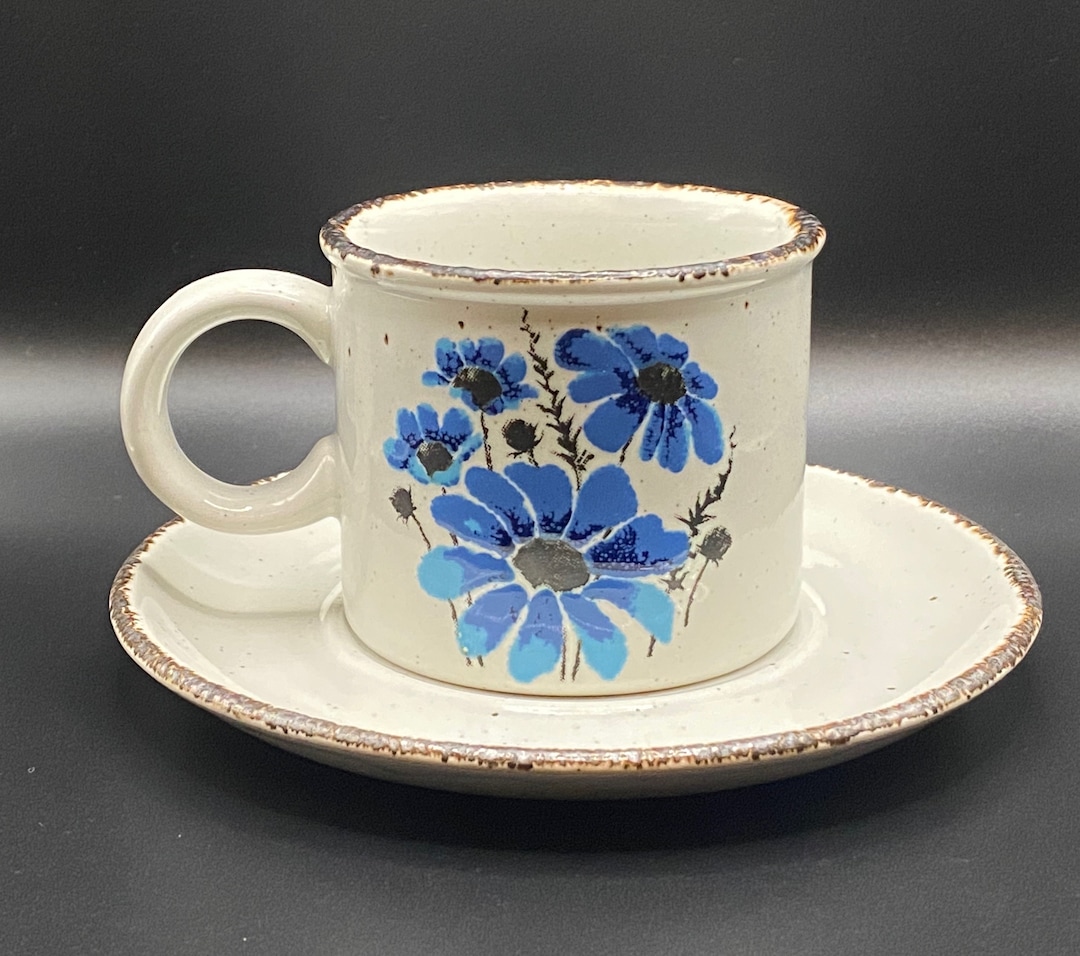 Midwinter Stonehenge Pottery spring Coffee Cup and Saucer - Etsy