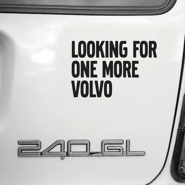 Volvo Window Sticker - Etsy