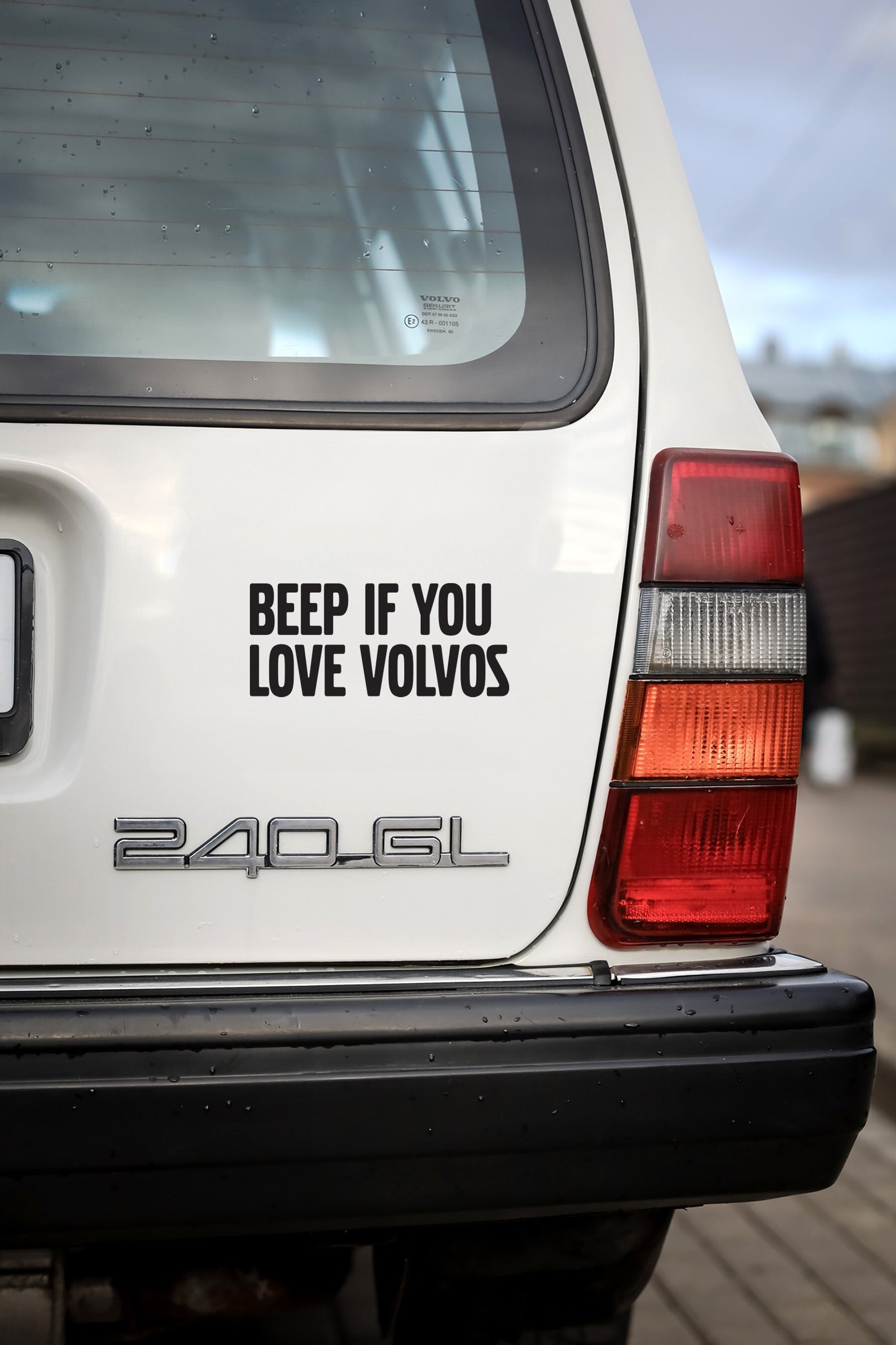 Stickers for Volvo, Volvo Car Sticker, Beep If You Love Volvos, Volvo ...