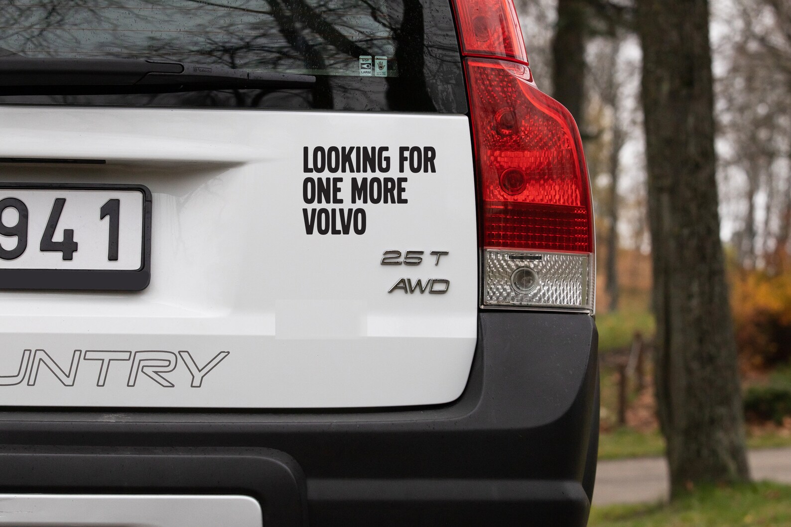 Stickers for Volvo Volvo Car Sticker Looking for One More - Etsy