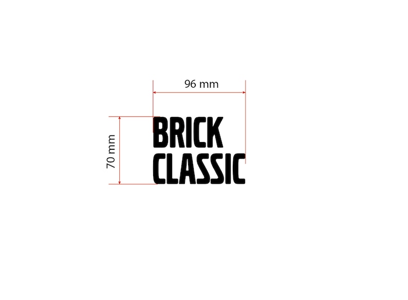 VOLVO Sticker Volvo Car Sticker BRICK CLASSIC Decal Volvo - Etsy