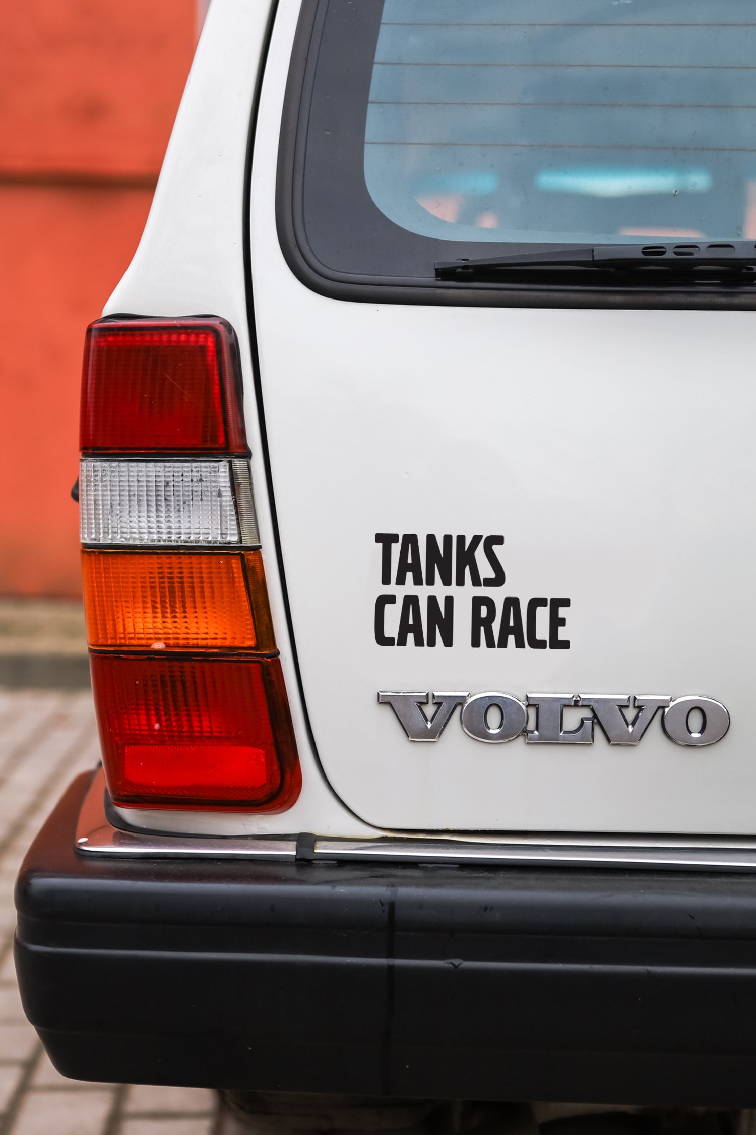 Car Stickers Volvo: Tanks Can Race Decal Volvo Decals Volvo - Etsy
