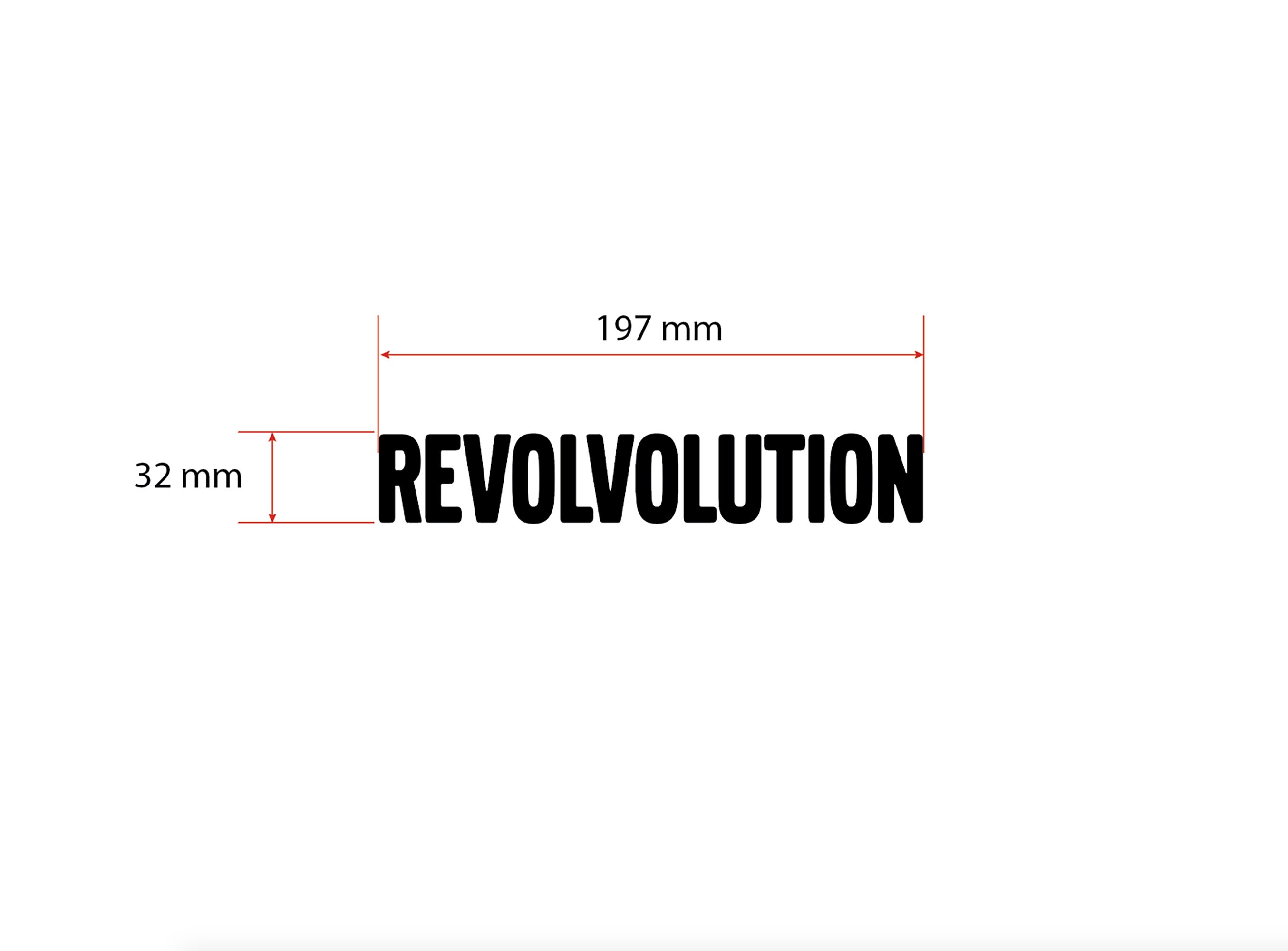 VOLVO Sticker Volvo Car Sticker Revolvolution Car Decal - Etsy
