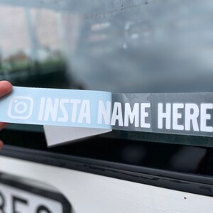 Instagram Sticker Name, Your Name With Instagram Logo, Design Yourself ...