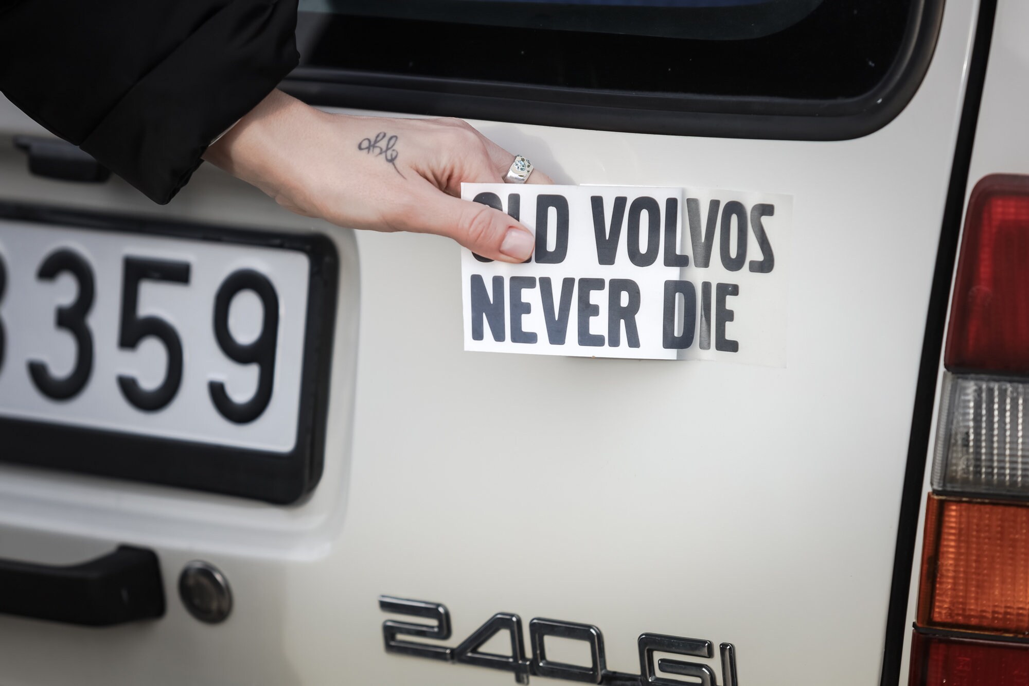 Stickers for Volvo Volvo Car Sticker Old Volvos Never Die | Etsy