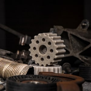 Gear Wheel Soap Bar, 1 Piece of Grey, White Colour Mens Soap, Mechanic ...