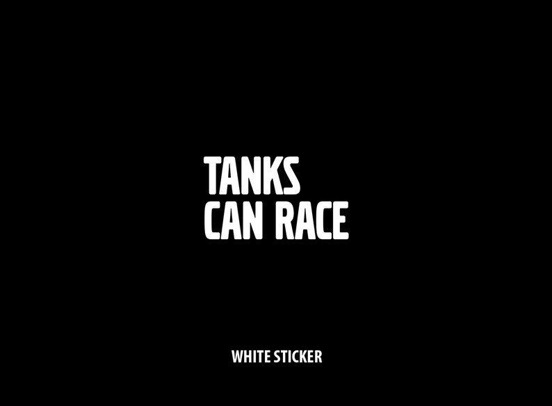 Car Stickers Volvo: Tanks Can Race Decal Volvo Decals Volvo - Etsy