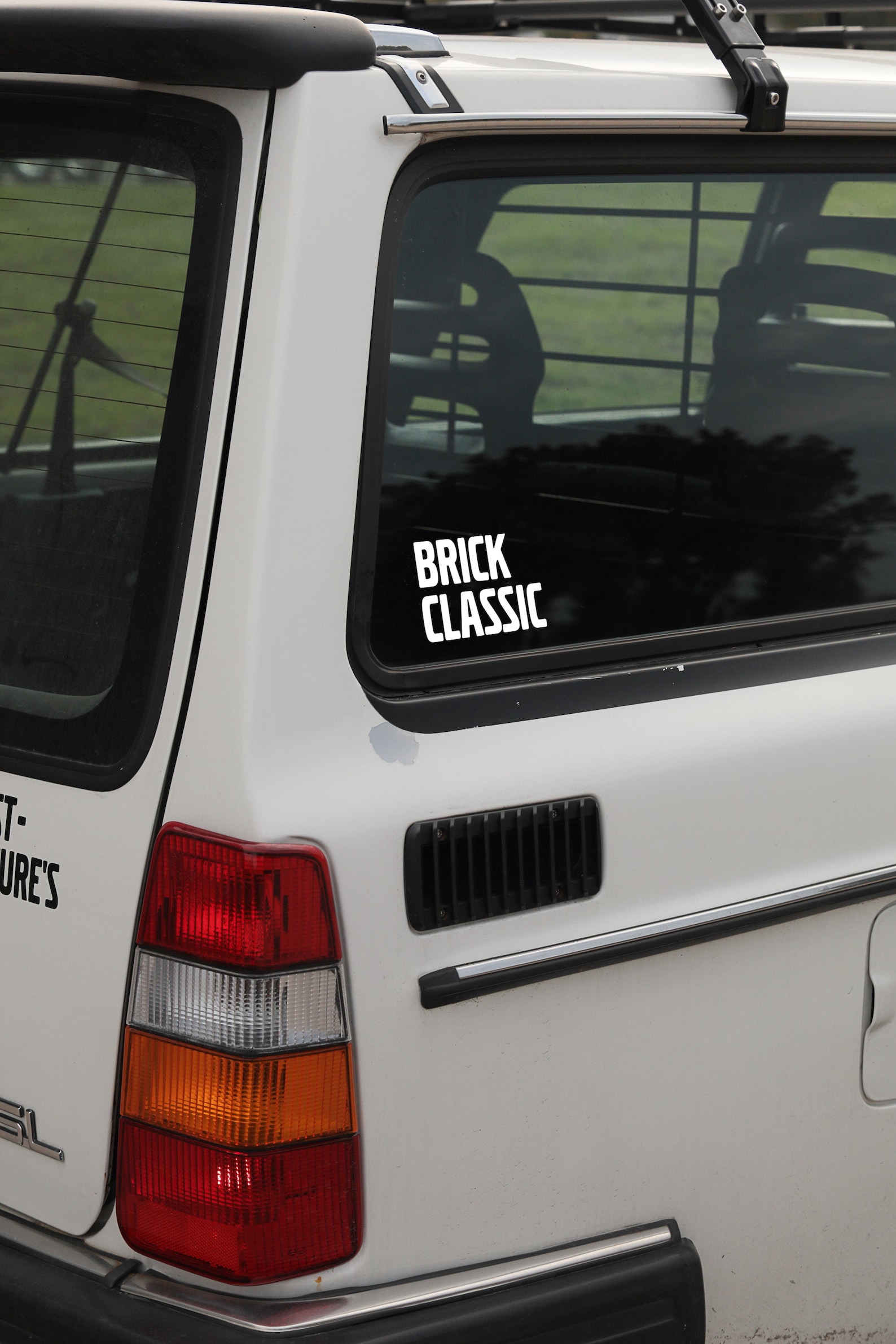 VOLVO Sticker Volvo Car Sticker BRICK CLASSIC Decal Volvo - Etsy