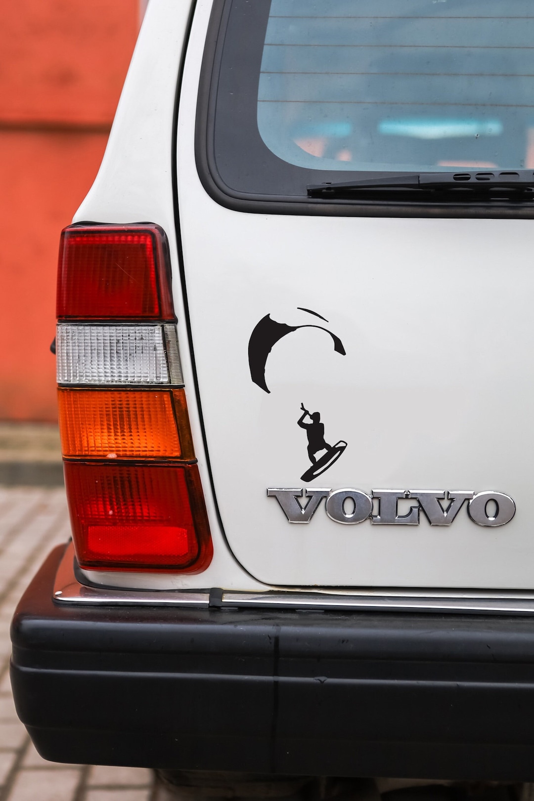 Kite Surfing Sticker, Kitesurf Sticker, Kite Surfing Decal for Car ...