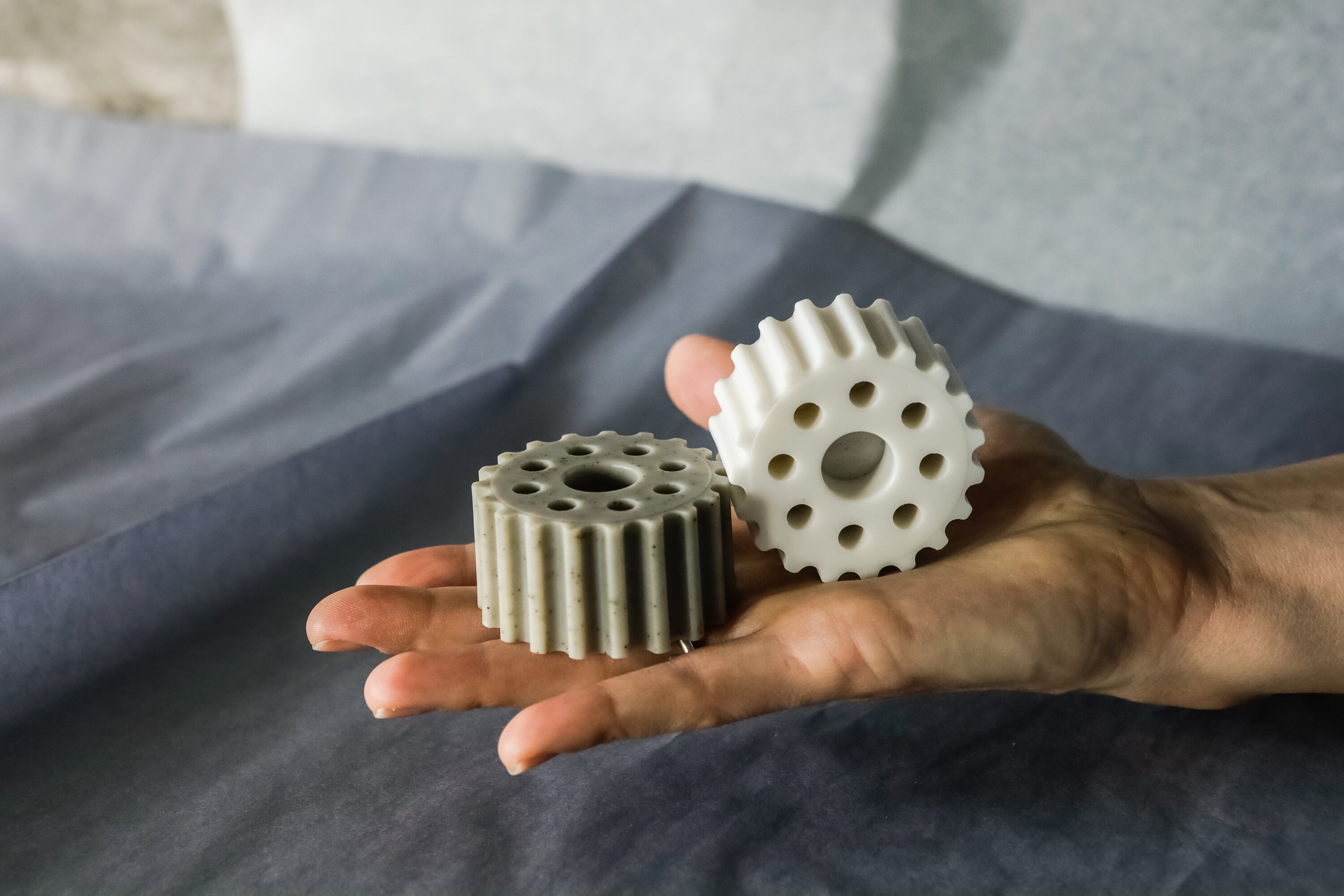 Gear Wheel Soap Bar 1 Piece of Grey White Colour Mens Soap - Etsy