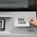 VOLVO Sticker, Volvo Car Sticker, BRICK CLASSIC Decal, Volvo Car Decal ...