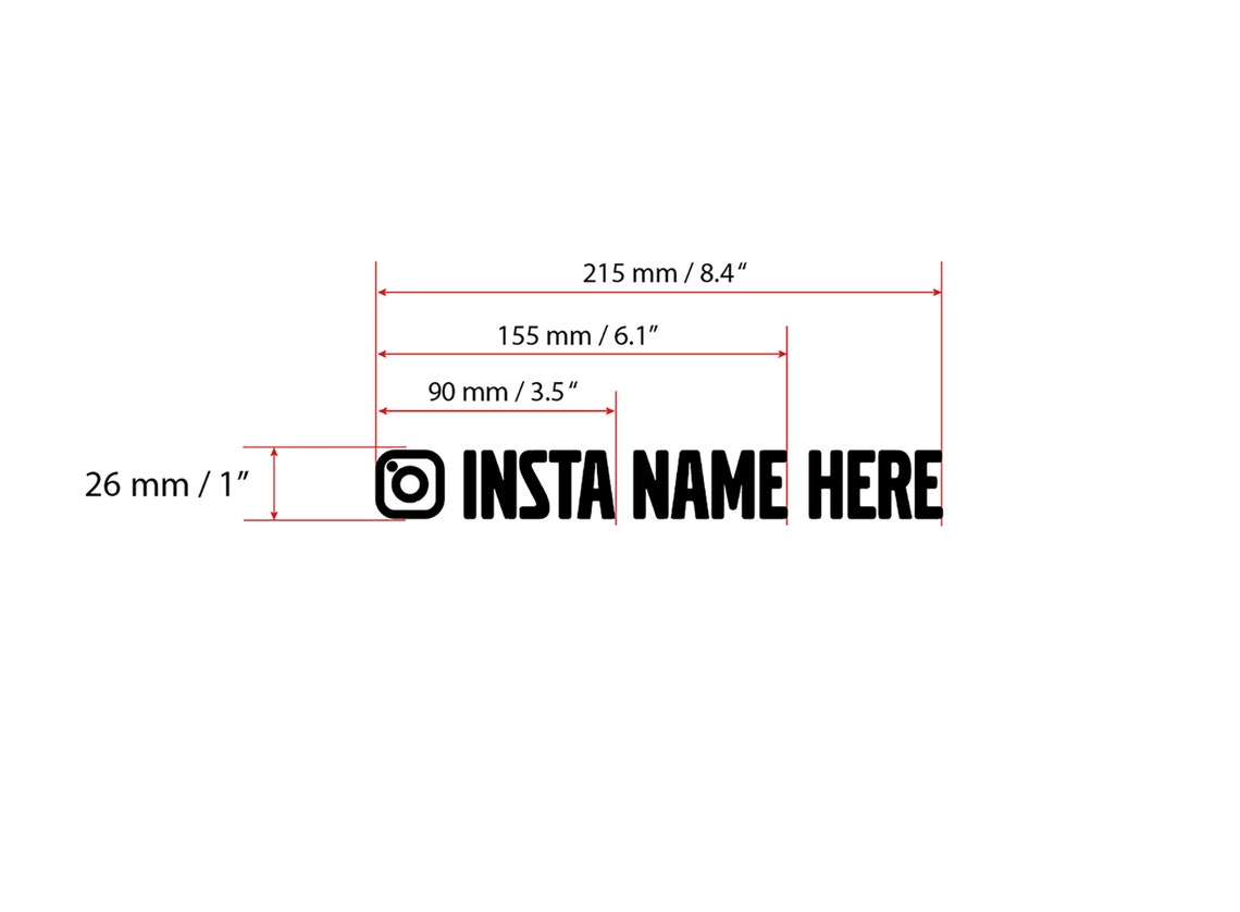 Instagram Sticker Name, Your Name With Instagram Logo, Design Yourself ...