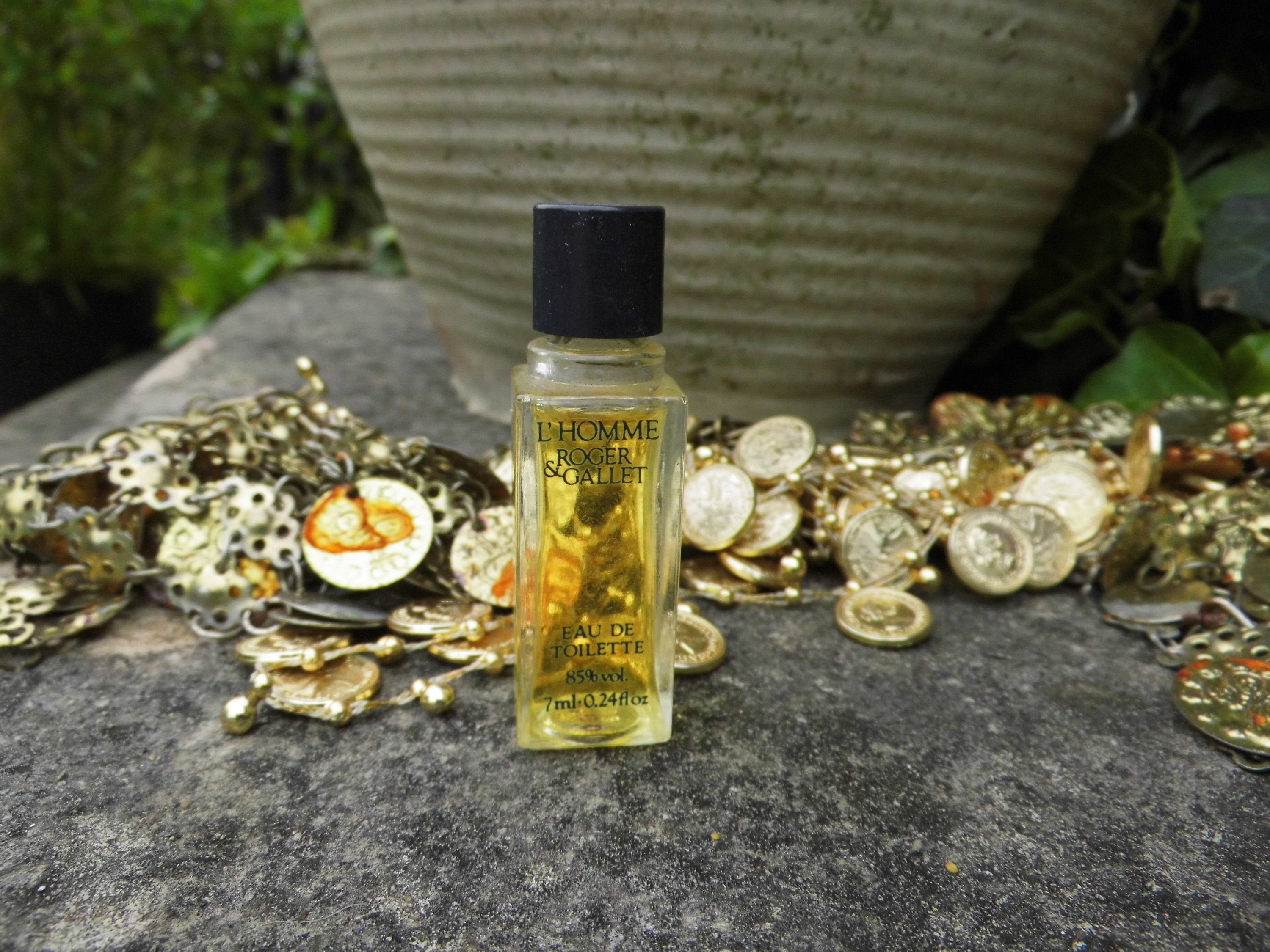 Rare Full L'Homme by Roger & Gallet, Paris miniature bottle - 1980s Eau ...