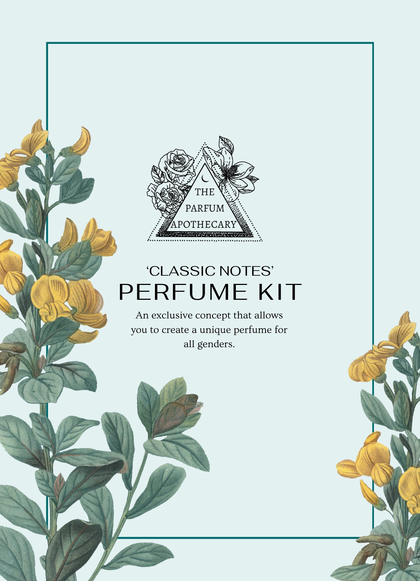 Perfume Kit: Classic Notes DIY Your Own Original Perfume - Etsy