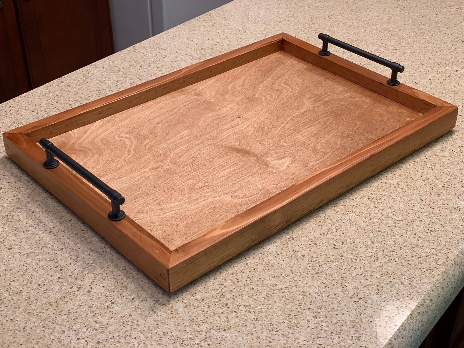 19 x 13 x 1.25 Cedar Wood serving tray | Etsy