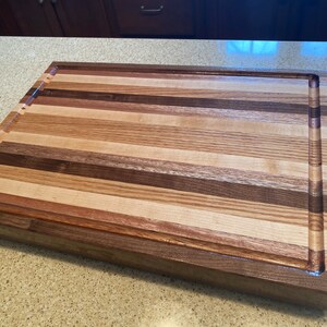 Butcher Block Cutting Board - Etsy