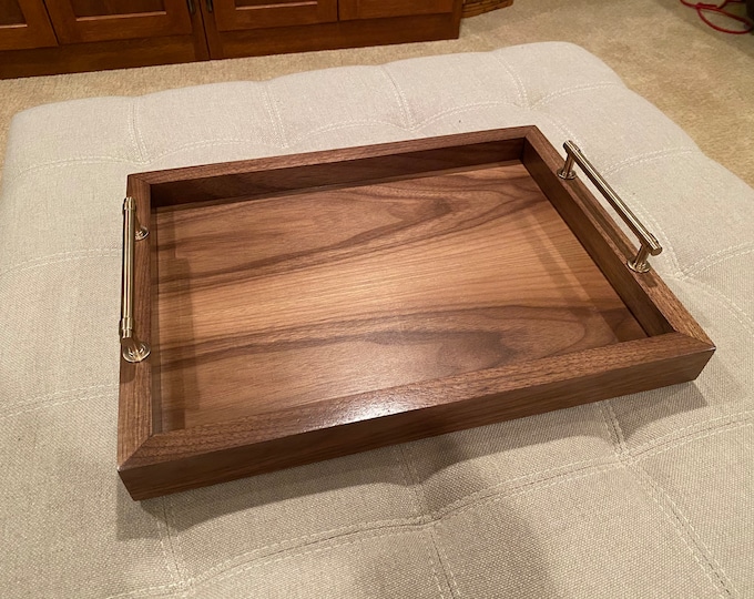 12”x16” Walnut Tray - Etsy