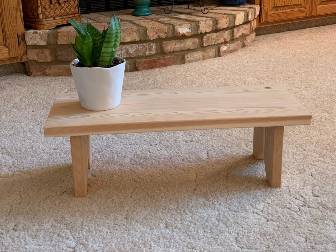 Small Cedar Step Stool - Unfinished. 10.25” by 24” - Etsy