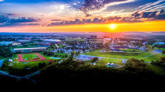 Penn State Happy Valley Sunset Picture Postcard - Etsy