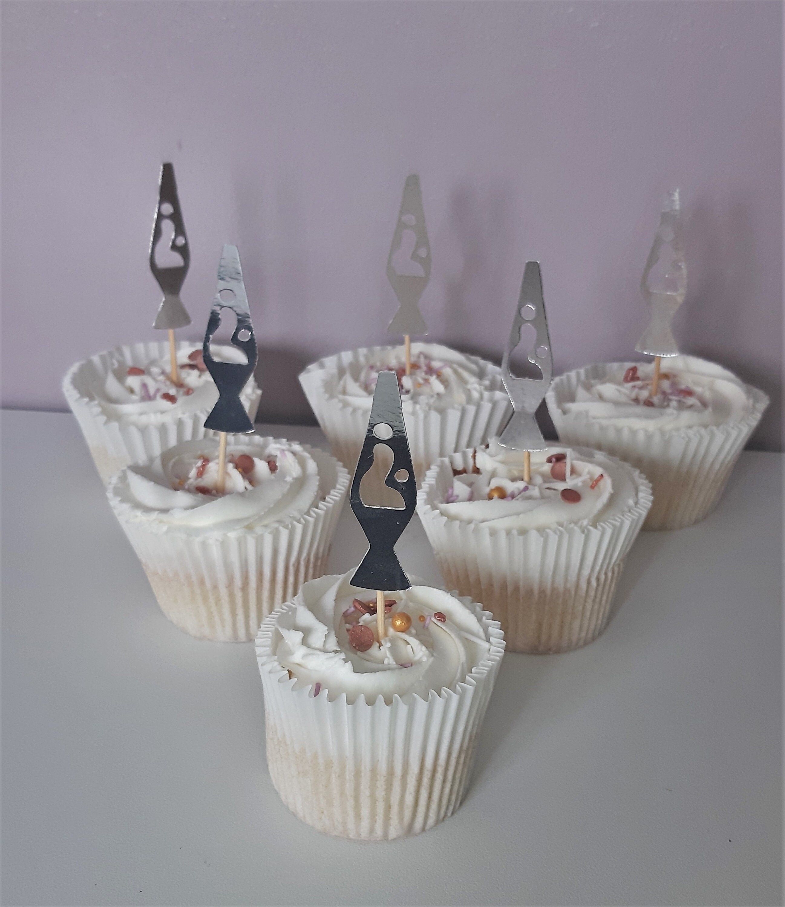 90's Lava Lamp Cupcake Toppers Free UK Shipping | Etsy