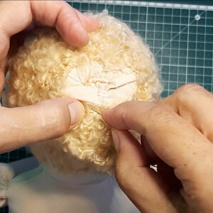 VIDEO Tutorial on a Textile Doll + Patterns Making Rag Doll Online ...