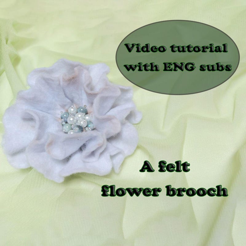 Felt Brooch - Etsy