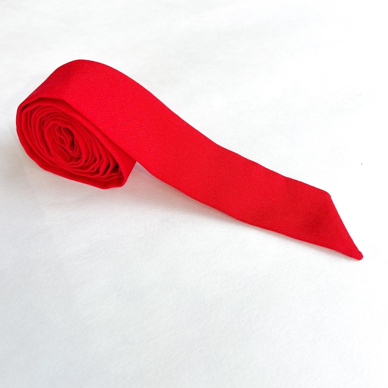 Womens Red Ribbon Gift for Her Neck Ribbon Ladies Bow Tie - Etsy