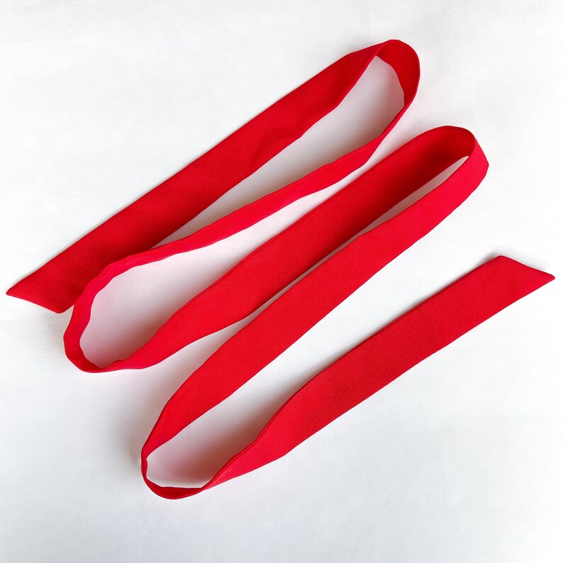 Womens Red Ribbon Gift for Her Neck Ribbon Ladies Bow Tie - Etsy