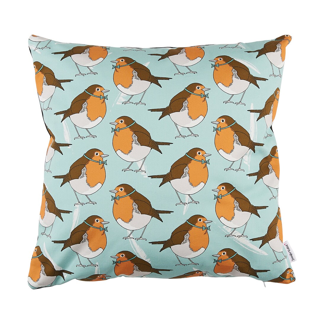 Robin Cushion / Bird Cushion / Cushion Cover / Decorative Cushion ...