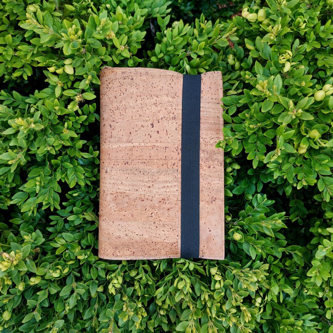 Cappuccino Cork Book Cover - Pocket Size or Paperback - Etsy