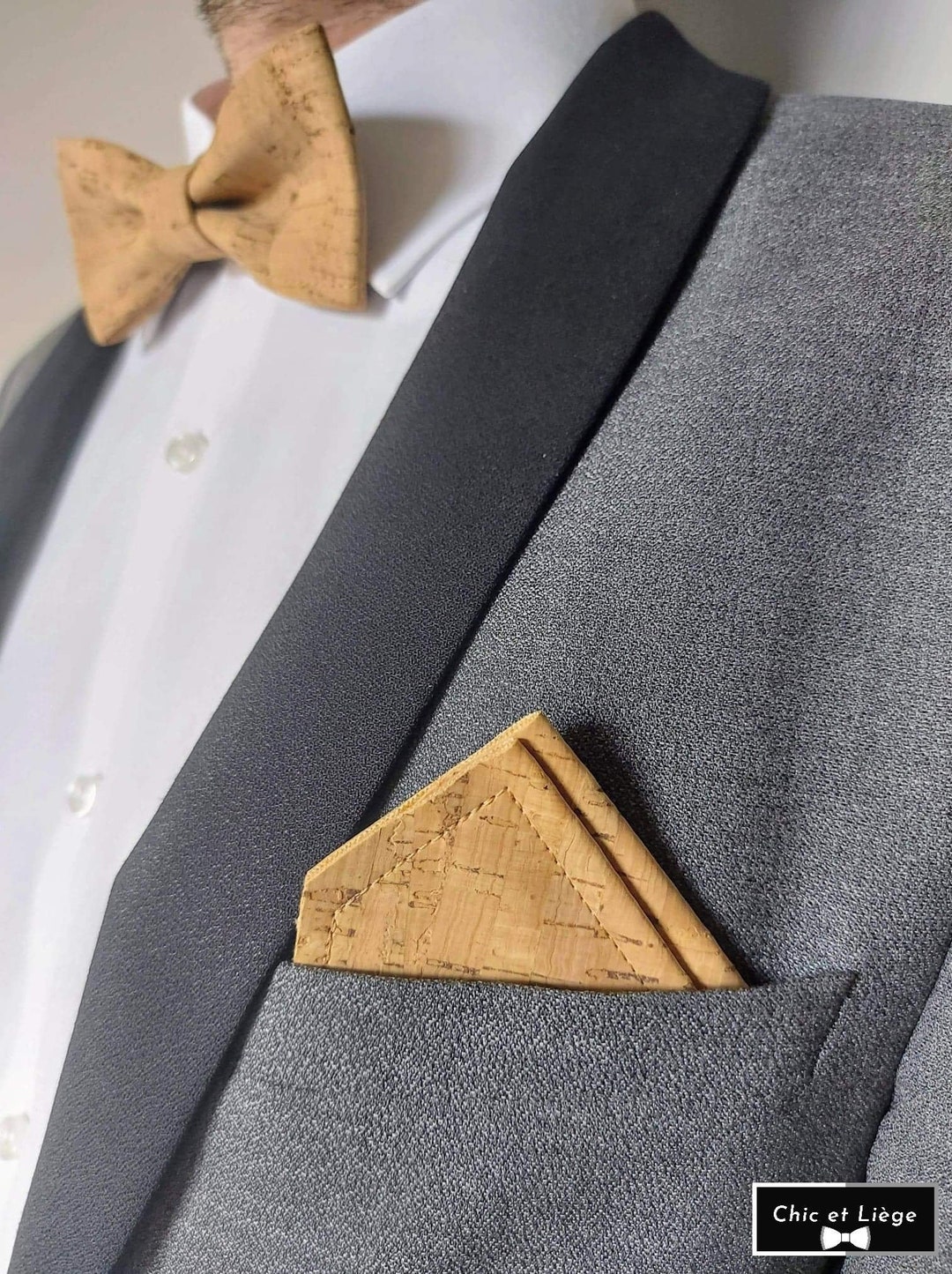 Decorative Handkerchief for Jacket / Pocket Square 100% Cork - Etsy
