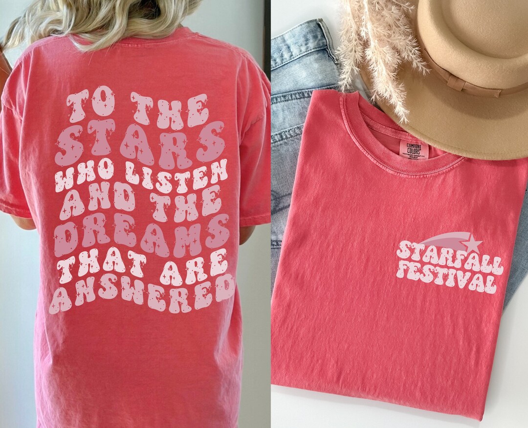 Starfall Festival Summer T-shirt Officially Licensed Sarah J Maas Merch ...