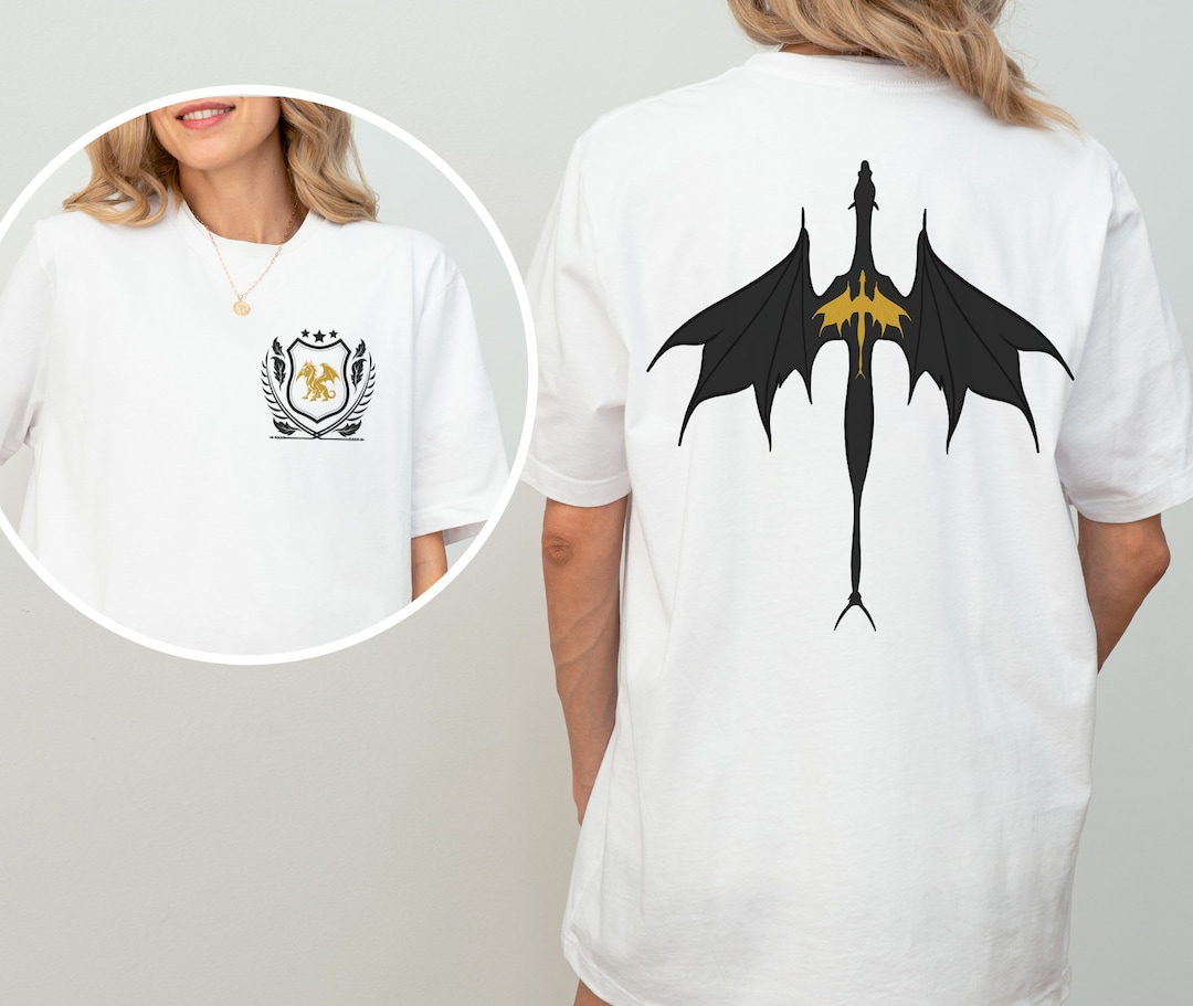 Fourth Wing Violet Sorrengail Shirt Licensed Fourth Wing Merch, Dragon ...