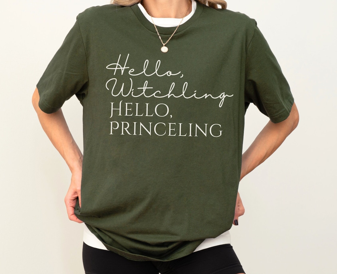 Hello Witchling Hello Princeling Shirt, Officially Licensed Throne of ...
