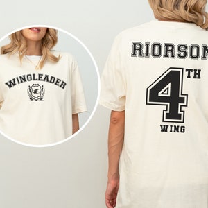 Wing Leader Xaden Riorson Sweatshirt Officially Licensed Fourth Wing ...