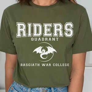 Riders Quadrant Fourth Wing Shirt, Officially Licensed Fourth Wing ...