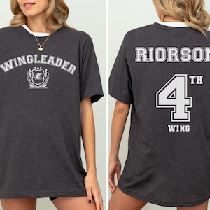 Wing Leader Xaden Riorson Sweatshirt Officially Licensed Fourth Wing ...