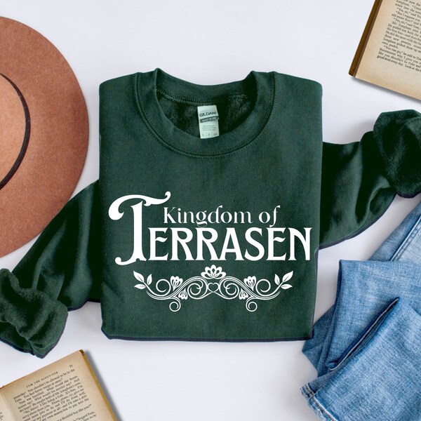 Throne of Glass Terrasen Sweatshirt - Etsy