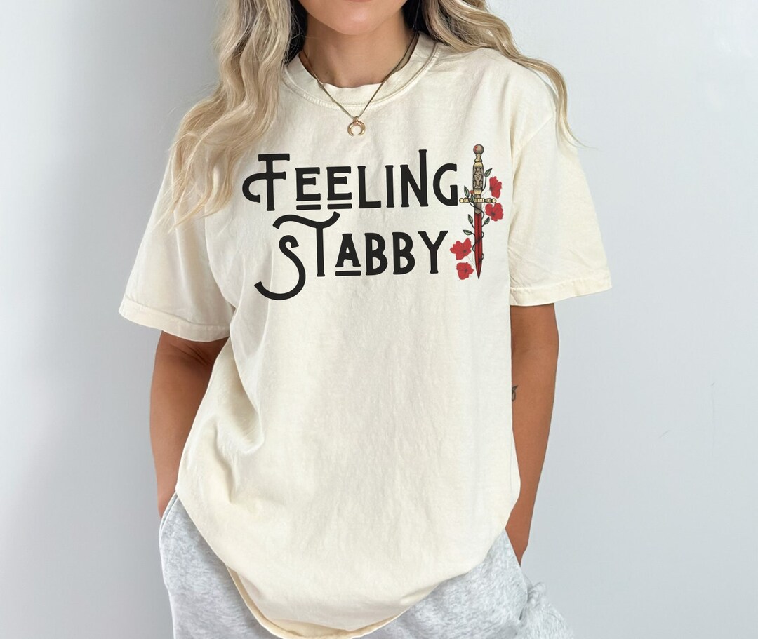 Feeling Stabby From Blood and Ash T-shirt, Murderous Little Creature ...