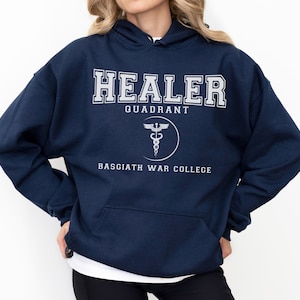 Healer Quadrant Fourth Wing Sweatshirt, Officially Licensed Fourth Wing ...