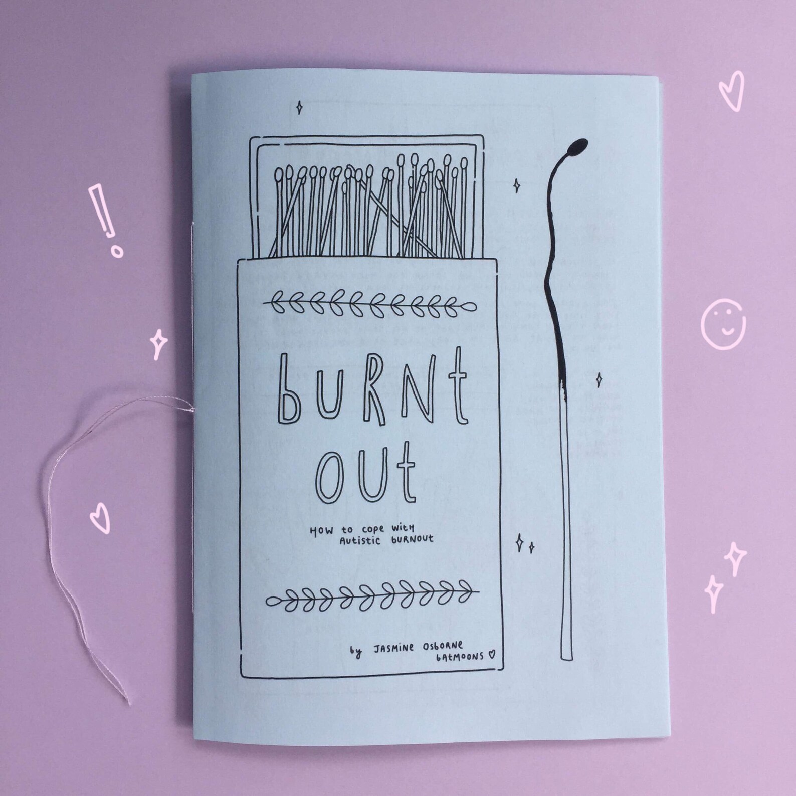 Burnt Out Zine How to Cope With Autistic Burnout - Etsy Australia