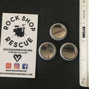 The Clash Button Pin Badge Poster Show Flyer UK Punk Rock Tour (set of ...